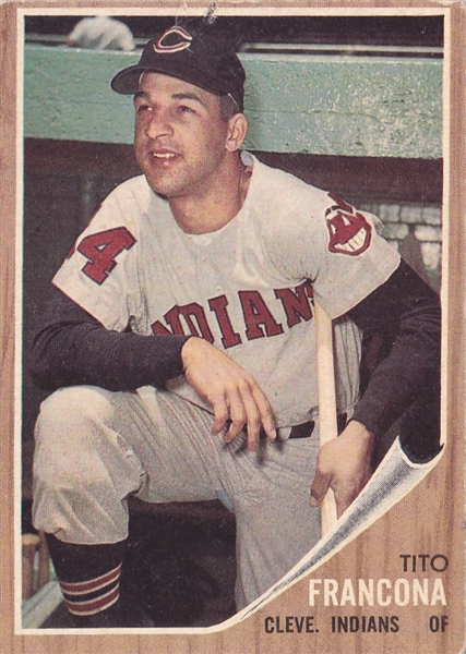 1962 Topps Cleveland Indians – Wahoo Cardboard